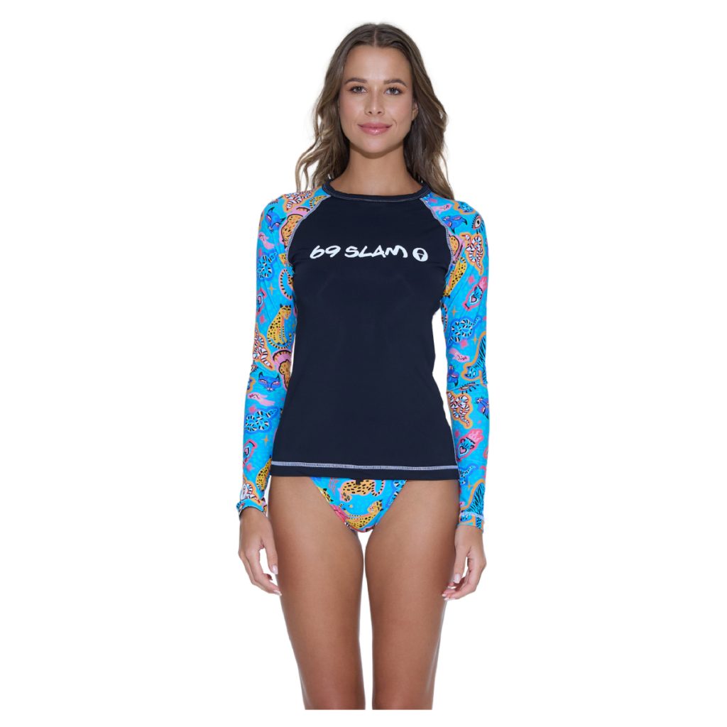 Women Rash Vest L/S Ava Stay Wild – 69Slam Vietnam 🇻🇳